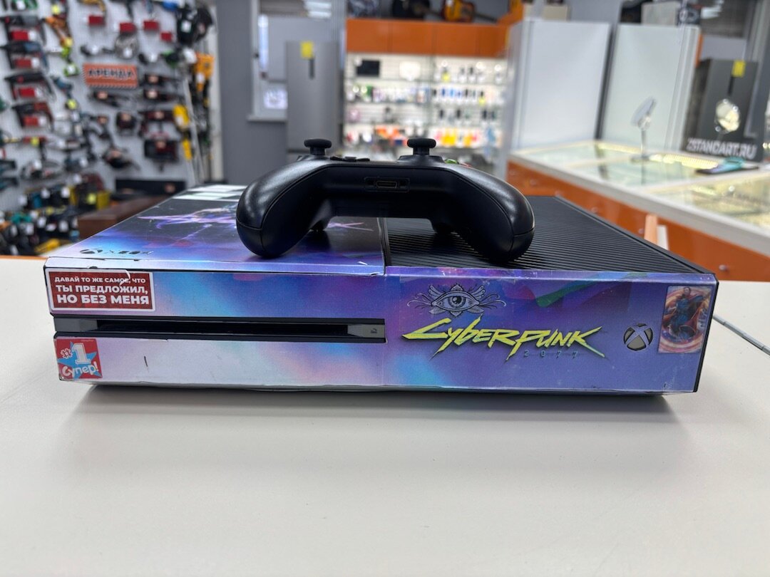 Игровая приставка Microsoft Xbox One, 500GB,, черный Б\У уценка