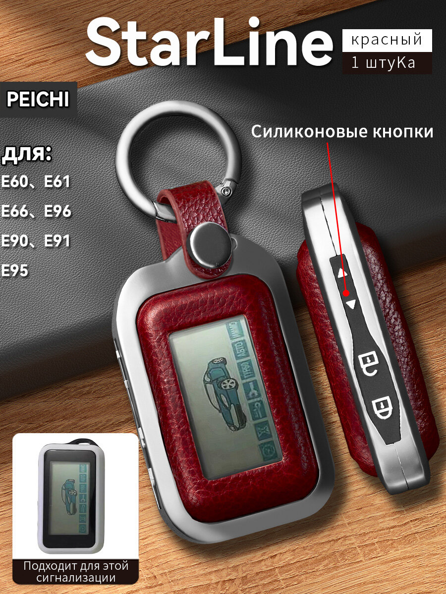 Чехол для брелка сигнализации StarLine E96 E90 E91 E60 E66 — ударопрочный, защита при падении для автосигнализации