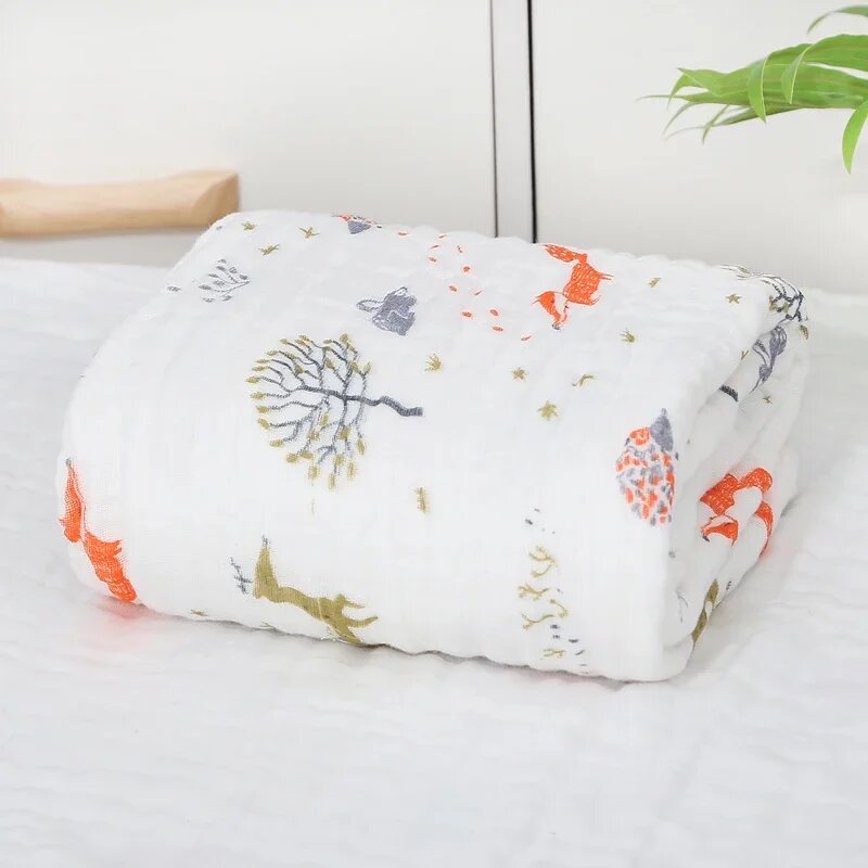 Муслиновые одеяла для новорожденных Baby Muslin Squares