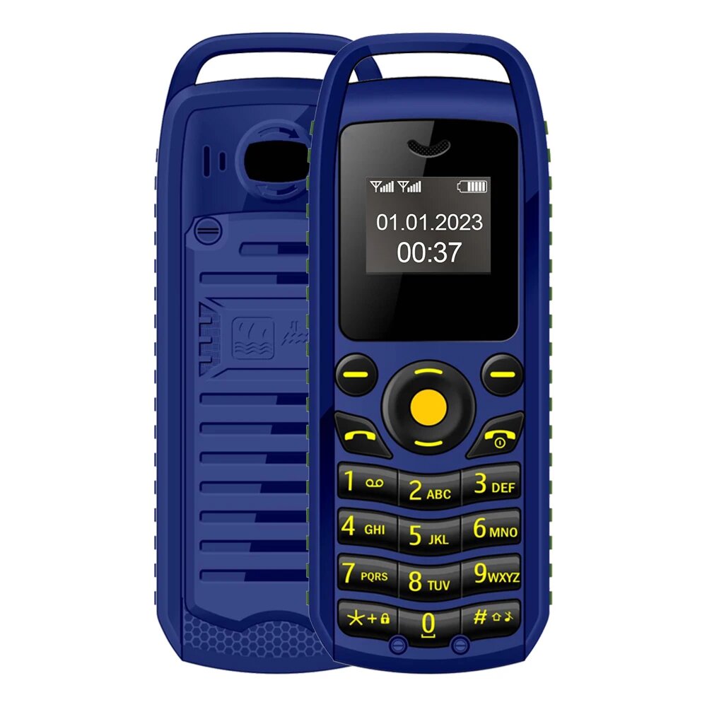 Смартфон SERVO B25 Super Mini 2G GSM С Двумя SIM-картами, Автоматической Записью Голубой, blue