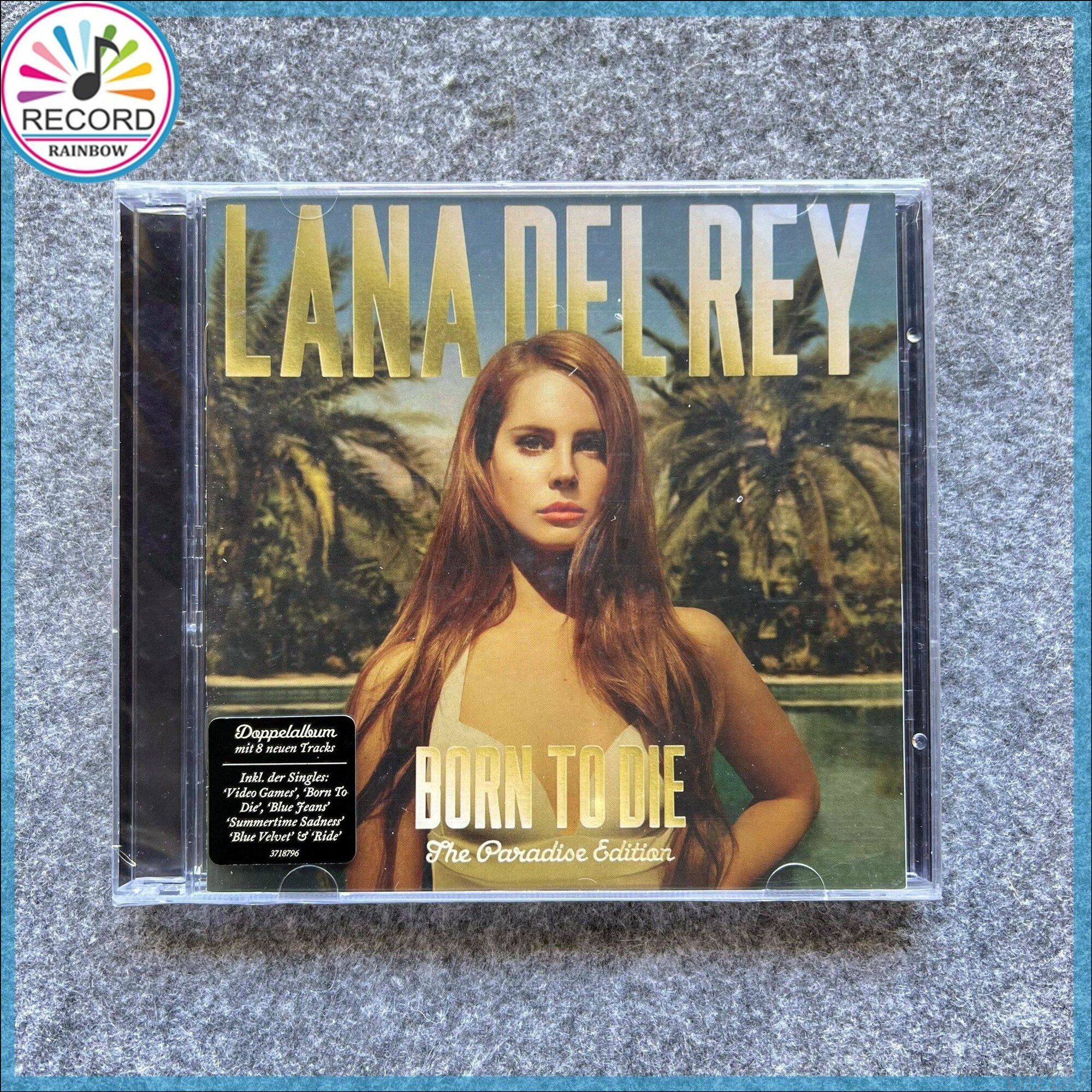 Lana Del Rey Born To Die The Paradise Deluxe Edition 2012 2CD Совершенно новый Запечатанный Альбом