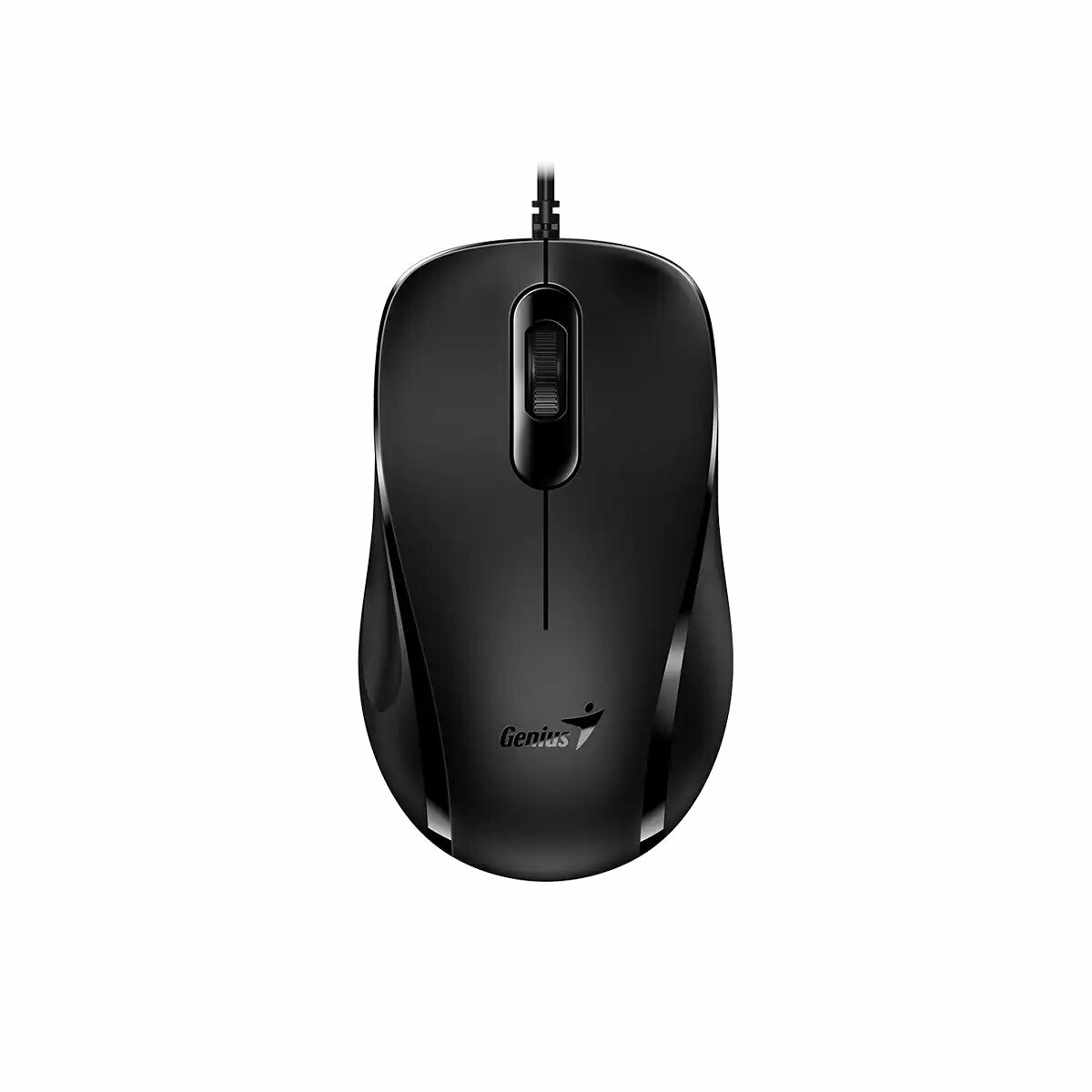 Мышь проводная Genius DX-101, оптическая, 1200 dpi, USB, черный