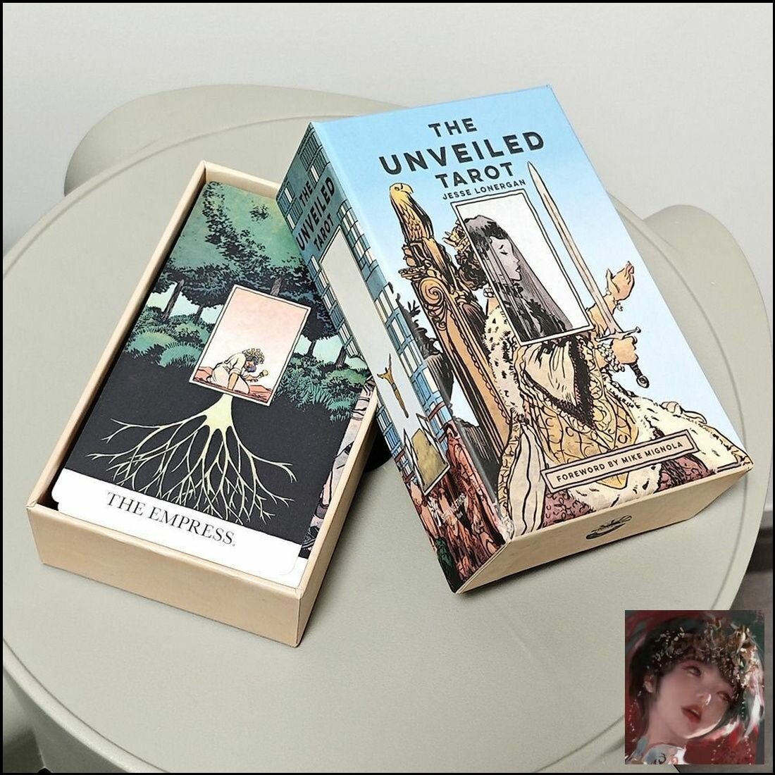 12*7 см Раскрытое Таро, в жесткой коробке/12*7cm The Unveiled Tarot