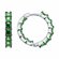 Серьги Diamant online, серебро, 925 проба, родирование, длина 2.5 см, , прозрачн...