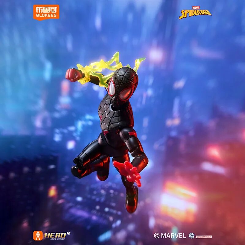 Blokees Miles Spider-Man фигурка Marvel Galaxy версия 5