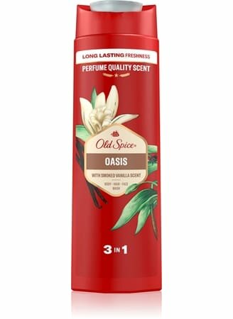 Средство для душа Old Spice Oasis, гель 3 в 1, 400 мл