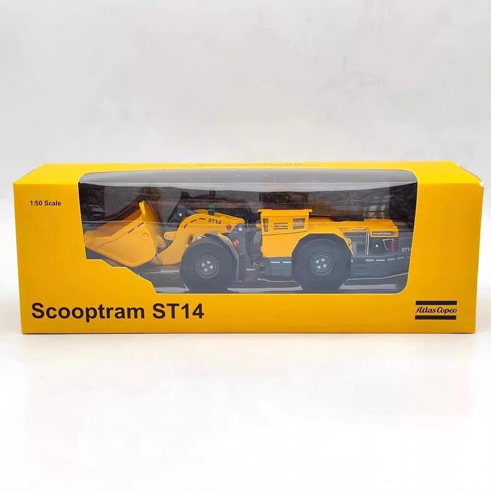 Atlas Copco Scooptram ST14 1:50, коллекционная игрушка-конструктор