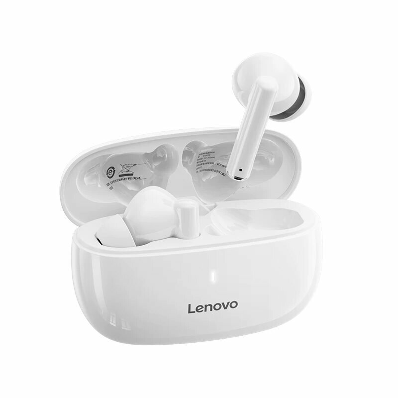 Lenovo Наушники вкладыш с Bluetooth 2025 Bluetooth 5.2 одиночный чип высококачественный звук комфортная посадка