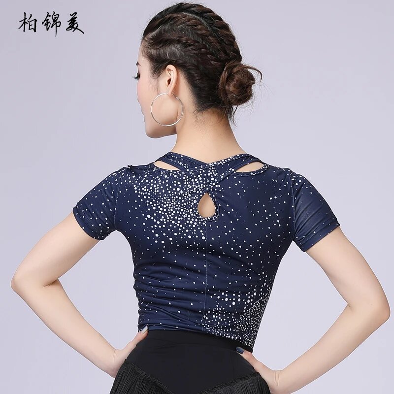 Топ для латиноамериканских танцев, star flower top