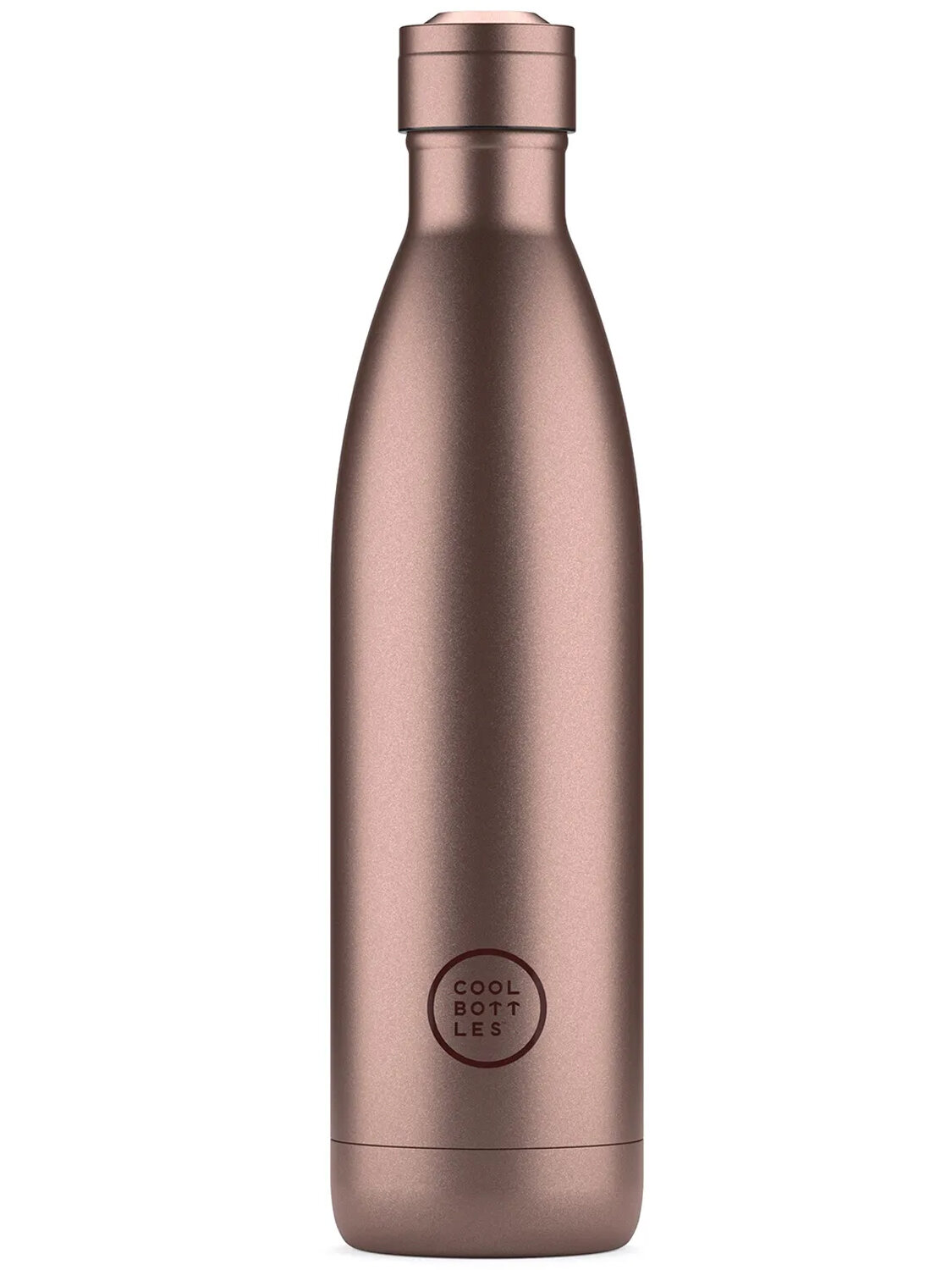 Термос–термобутылка Cool Bottles Металлический Розовый (Metallic Rose) 750мл CB750MER