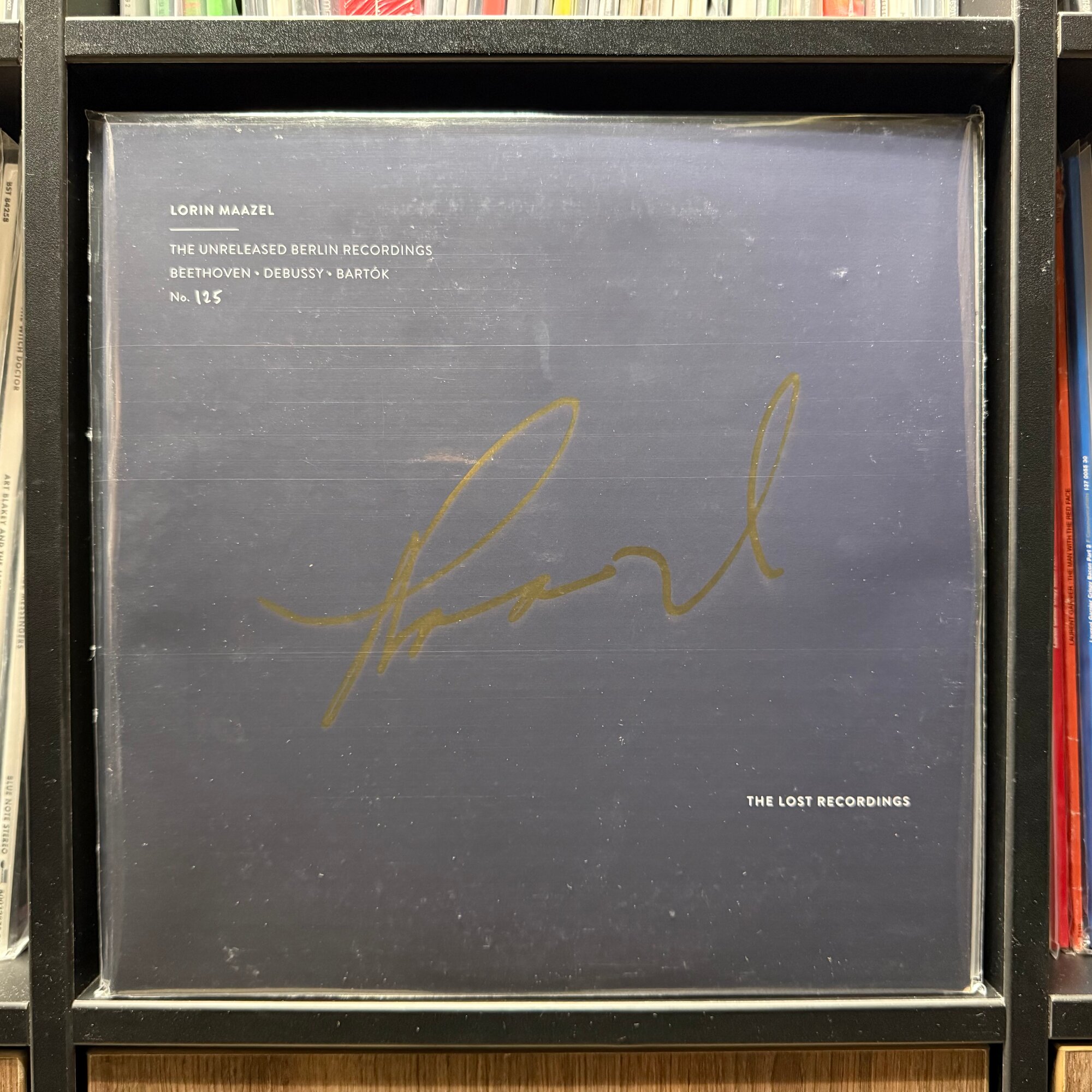 Виниловая пластинка Lorin Maazel - The Unreleased Berlin Recordings (still sealed, limited hand-numbered gatefold 180 gram audiophile vinyl 2xLP) LP Винил