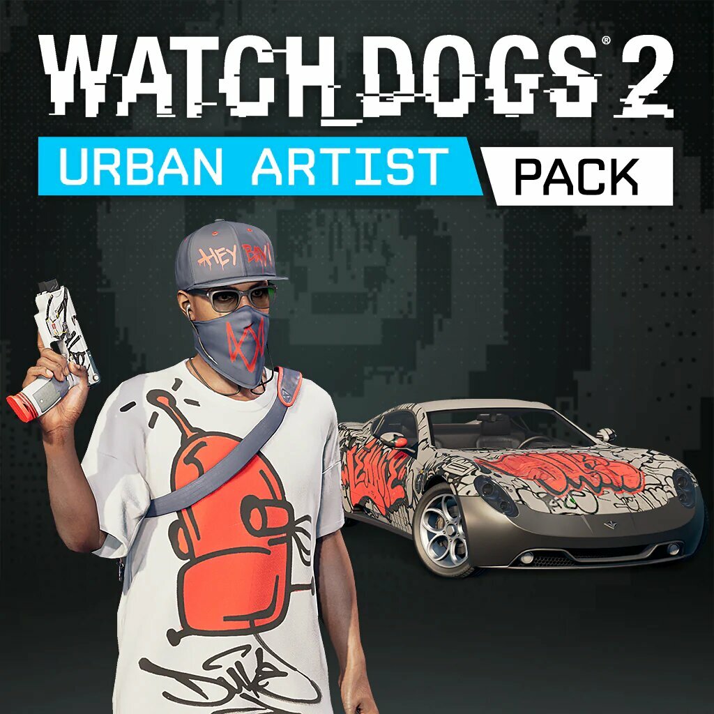 Дополнение Watch Dogs2 - Urban Artist Pack, цифровое издание PlayStation 4, регион Турция / код пополнения баланса