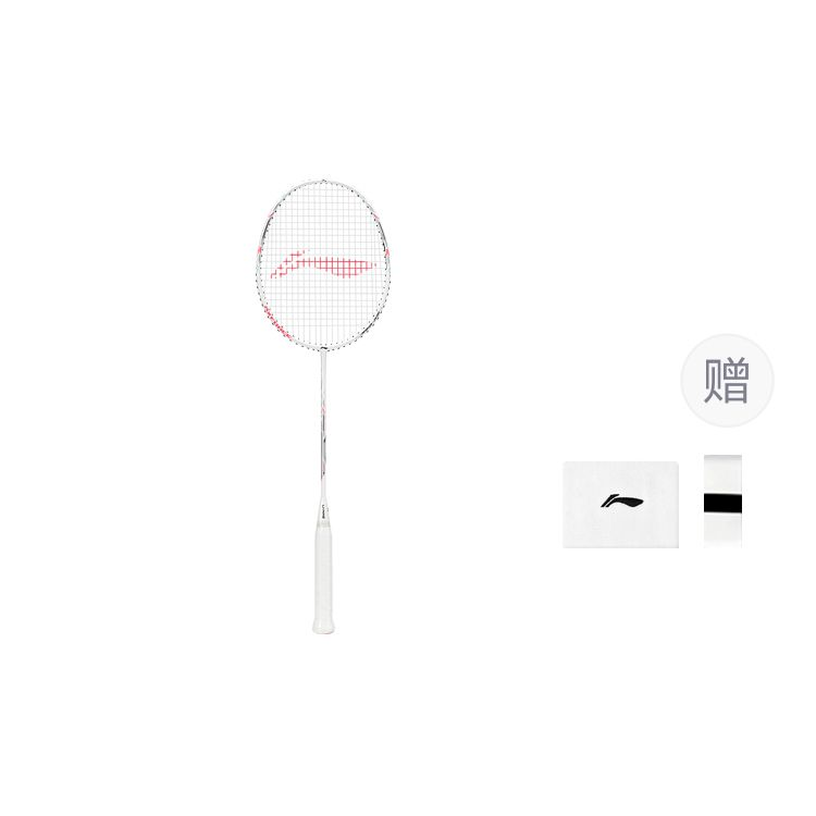 Ракетка для бадминтона унисекс Li Ning Thunder Mini Cannon Control Type All around Defense, белая