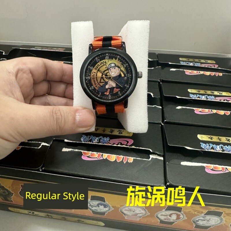 Оригинальные модные часы-игрушка EAKI Naruto Shippuden Uzumaki Naruto Sasuke, подарок для мужчин, часы в подарочной