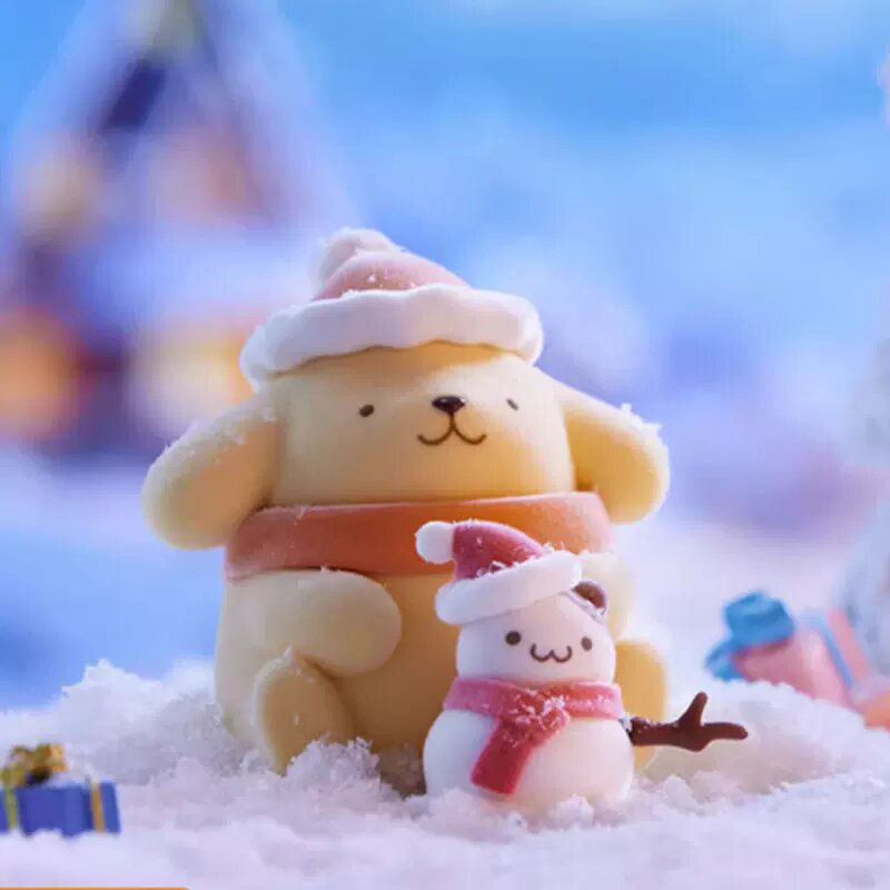 Фигурка-сюрприз Pudding Dog из серии «Четыре сезона детства», модная игрушка-украшение, подарок на день рождения для