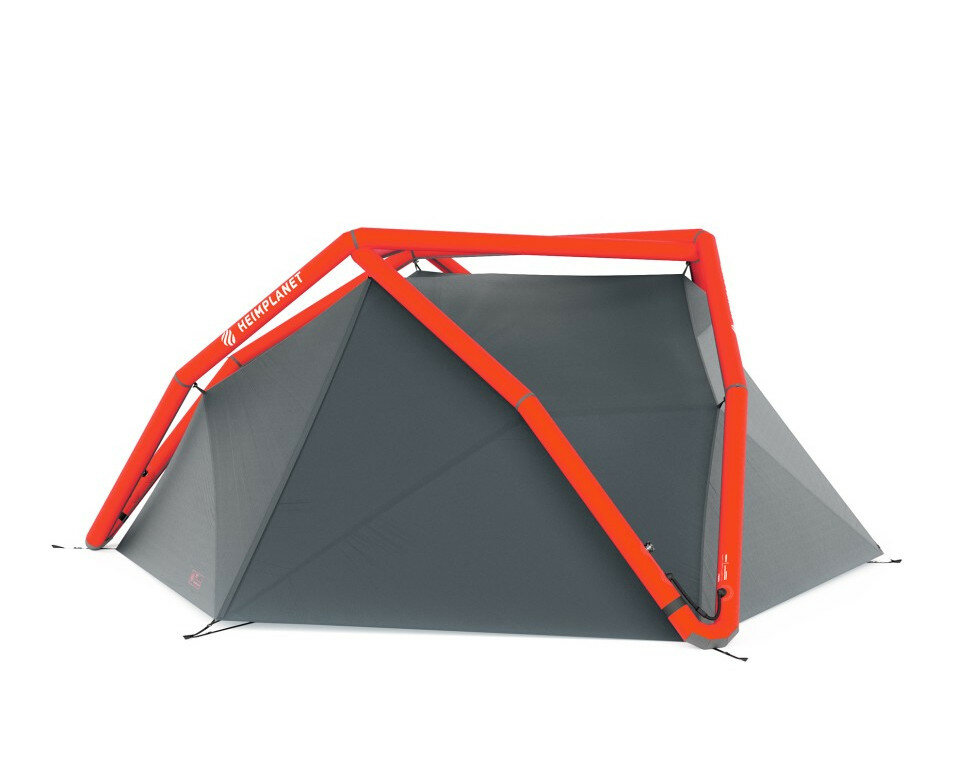 Палатка надувная для кемпинга HEIMPLANET KIRRA 4-season, Neon Red