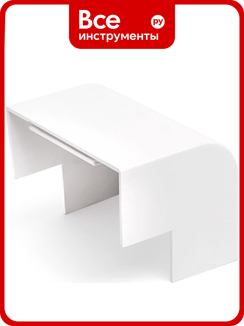 Внешний угол TWT 39x18 TWT-CT39x18-EC-WH из прочного ПВХ белый цвет со степенью защиты