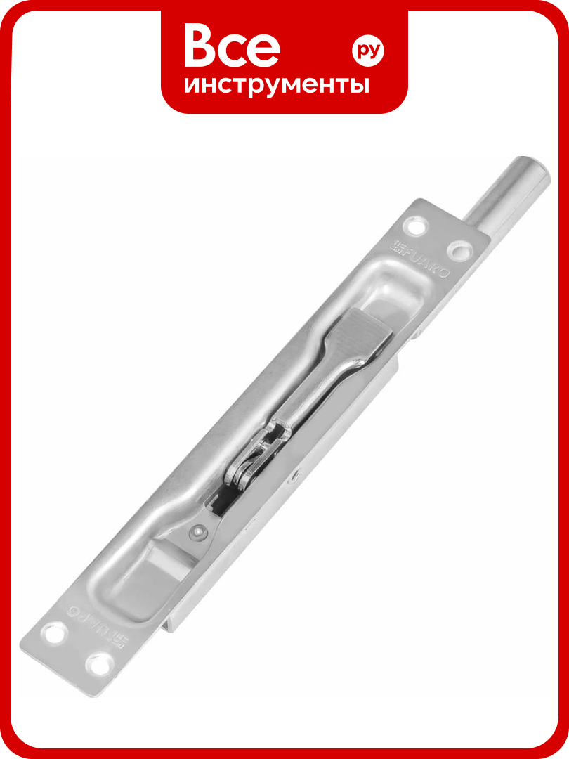 Торцевая задвижка FUARO D12x80 мм (TDB set 160-24) в комплекте с ригелем RIGEL-set/160 40709