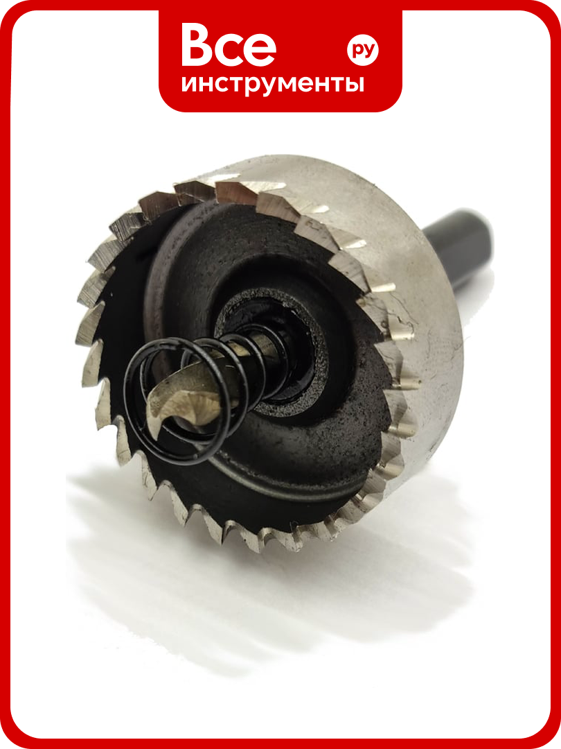 Стальная коронка по металлу HSS 25 мм Strong CTK-06300025 с центрирующим наконечником