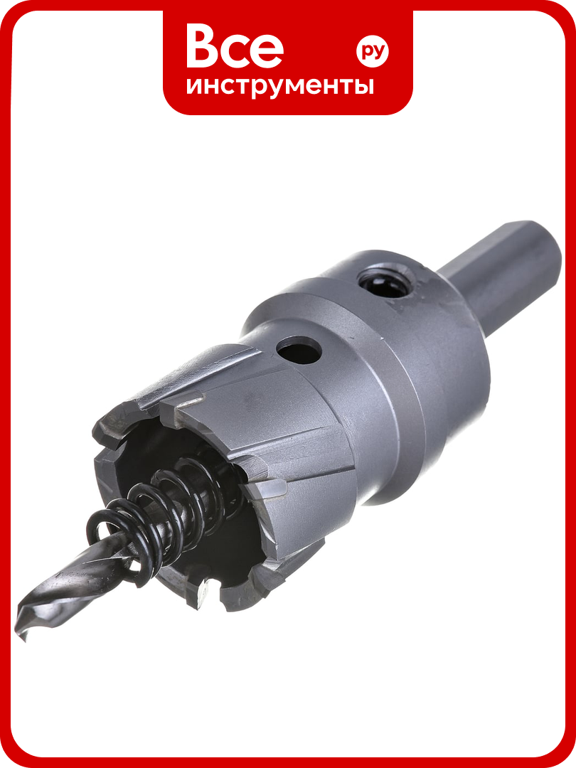 Коронка по металлу HM (32х28 мм; хвостовик 13 мм; комплект) D.BOR HS-HM-28-032-T
