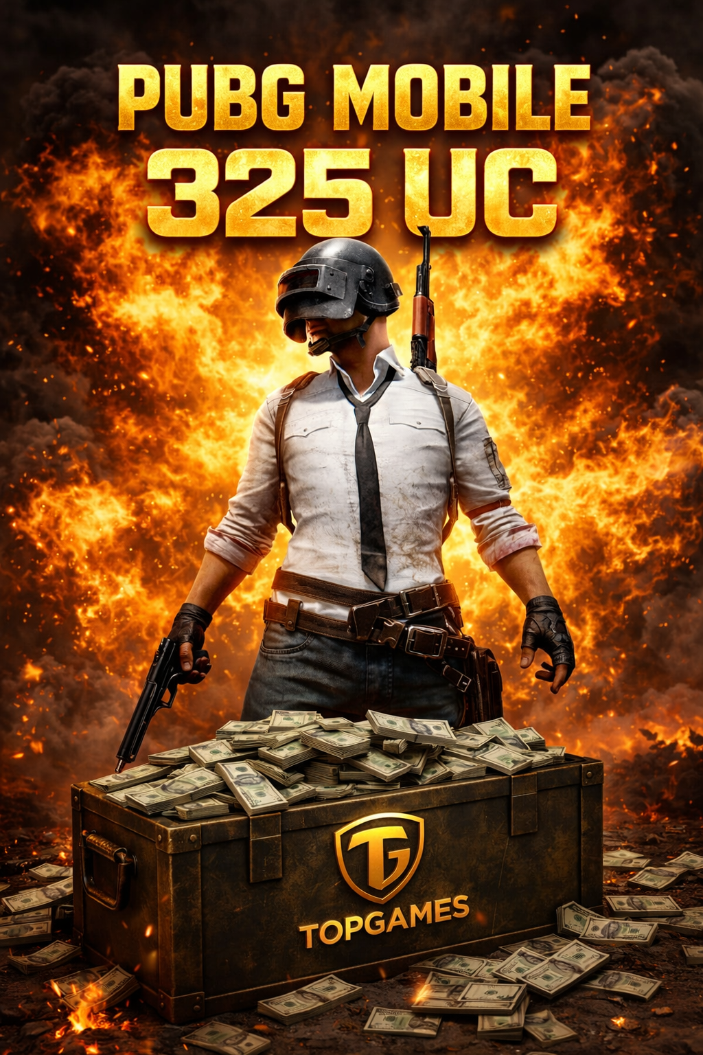 Игровая валюта PUBG MOBILE 325 UC / GLOBAL / Все страны / цифровой ключ