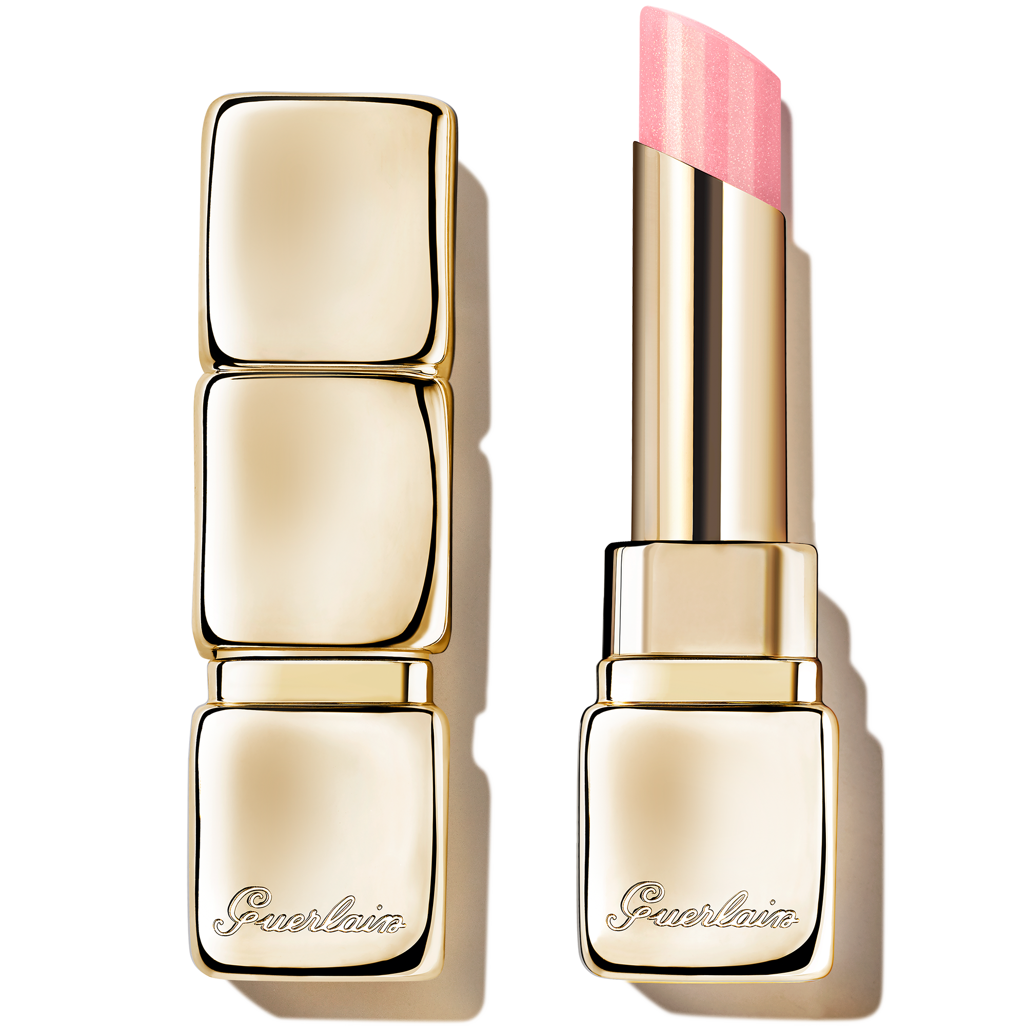 GUERLAIN Kisskiss Bee Glow Бальзам для губ пробуждающий цвет 358 Жемчужная роза