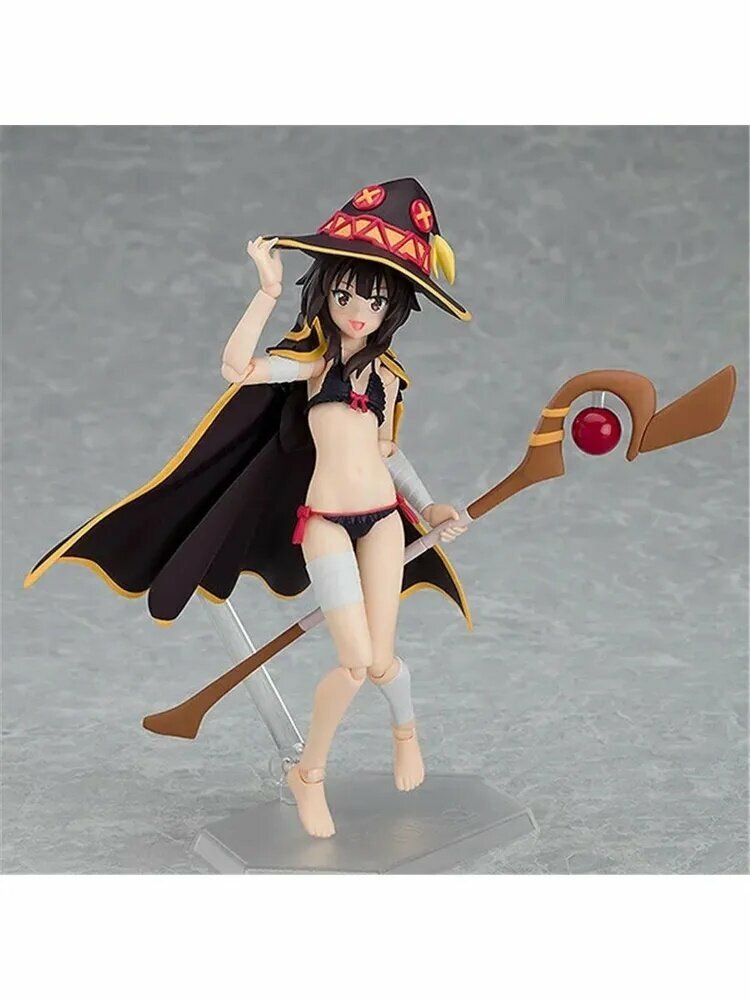 Фигурка GSC Figma EX-056 Max Factory Series Action Megumin: Swimsuit ver.- 4.9 Inches(подвижные соединения-со специальным основанием)