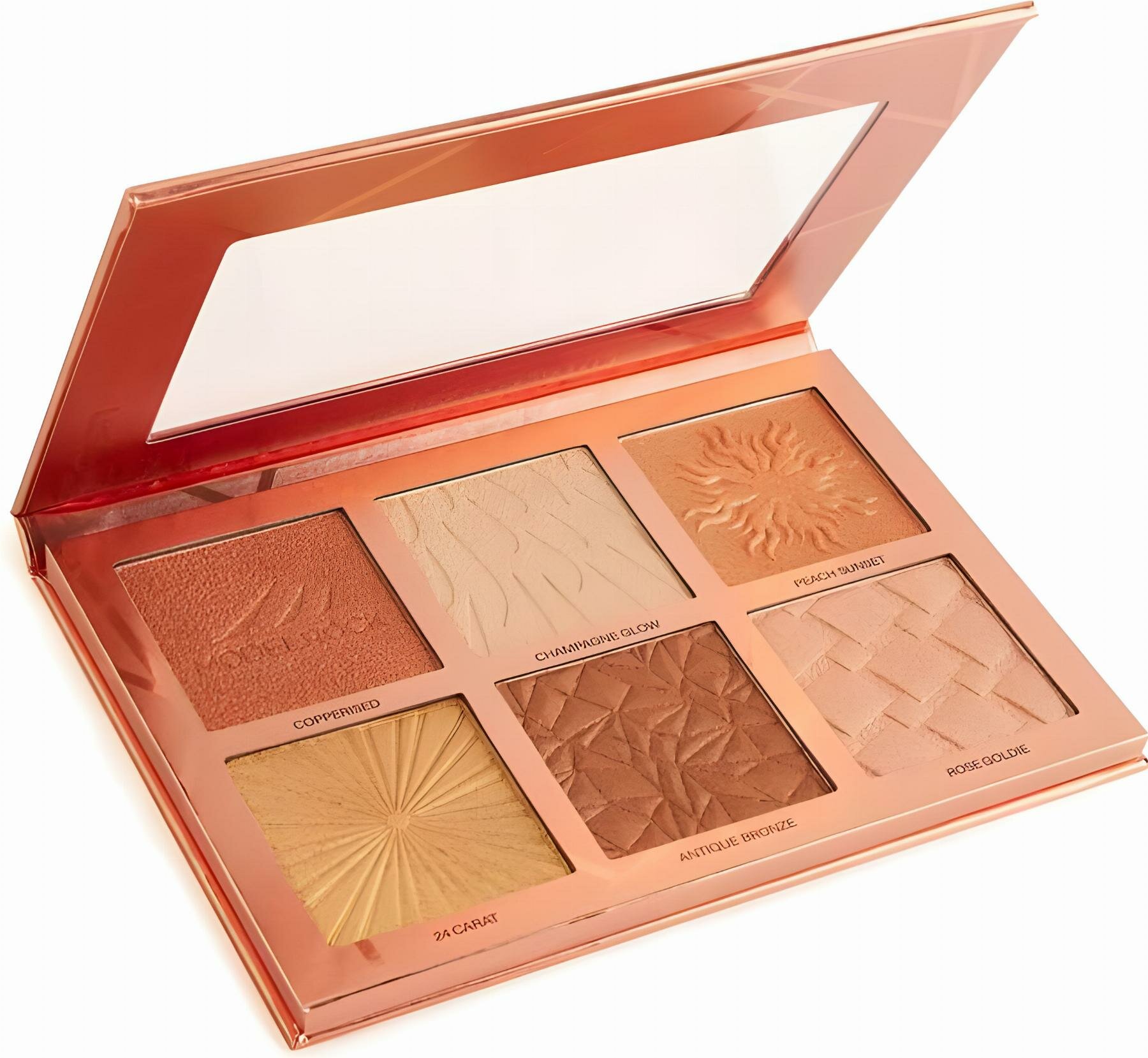 ModelRock Lashes Палетка хайлайтеров Volume 2 Volume 2 Shade Highlighter Palette 50ml