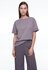 Футболка KIVI CLOTHING, размер 40-48, дымчато-серый