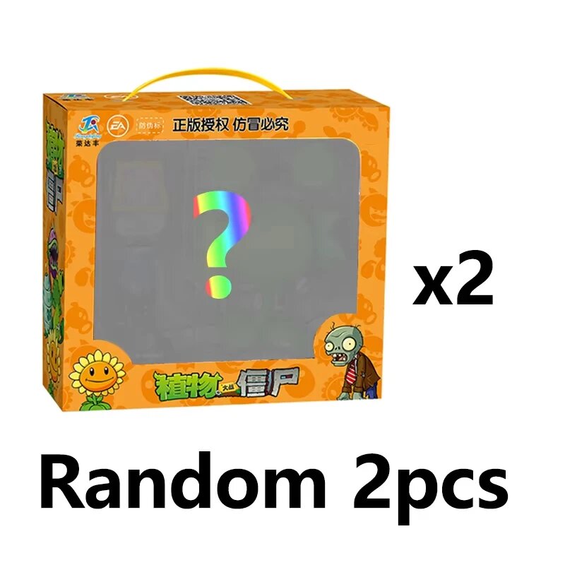 Фигурки Plants vs. Zombies, Random 2pcs