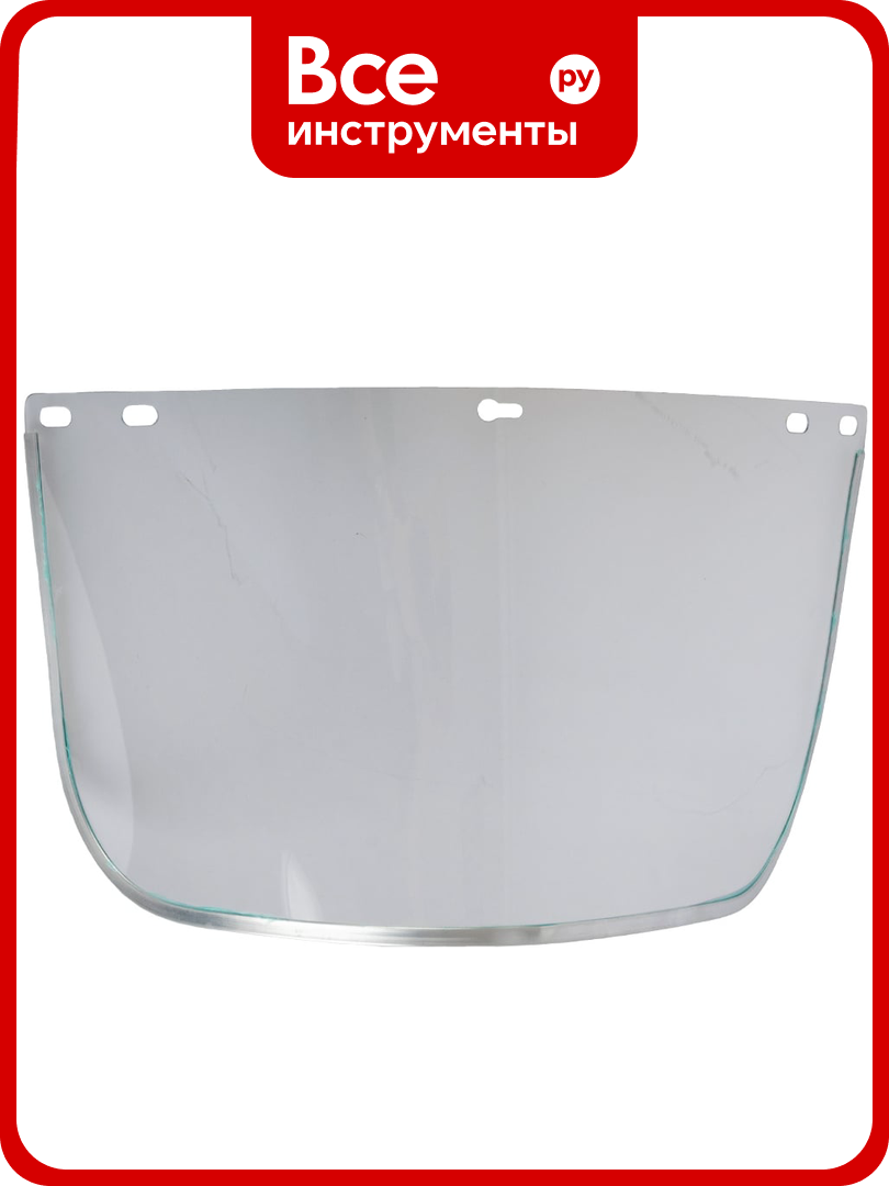 Сменный экран для щитка Jeta Safety модели JVS-201 (JVS-301), поликарбонат 1,0 мм, ACVS-001-PC