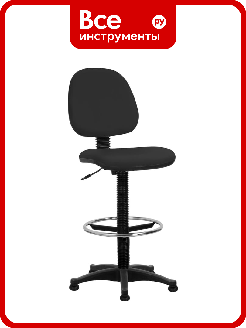 Кресло кассира ООО Комус UNRegal gtsN3 ring base, ткань черная С-11x 204183