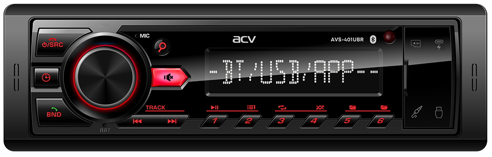 Автомагнитола ACV AVS-401UBR