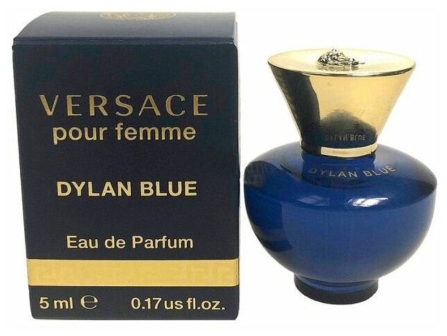 Versace парфюмерная вода Versace pour Femme Dylan Blue, 5 мл