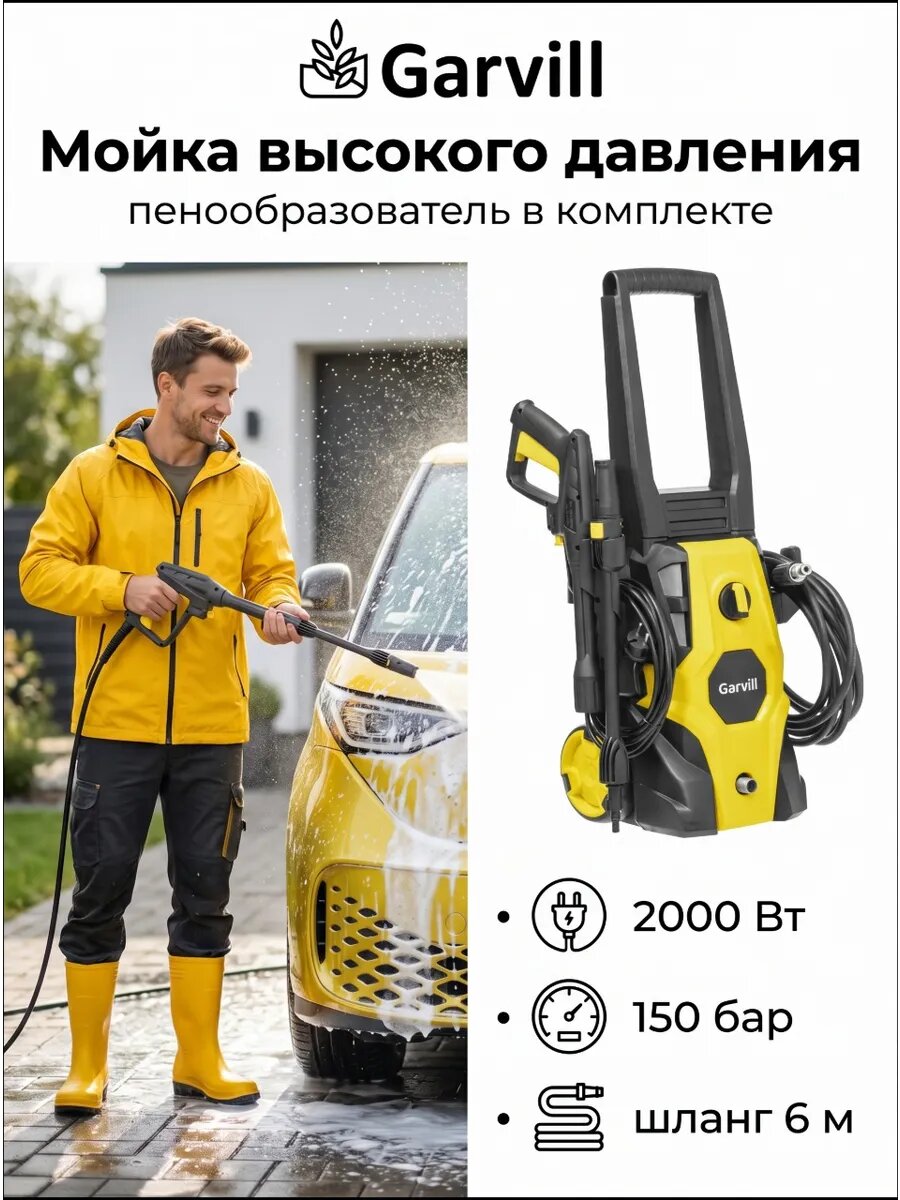 Мойка высокого давления для автомобиля - автомойка