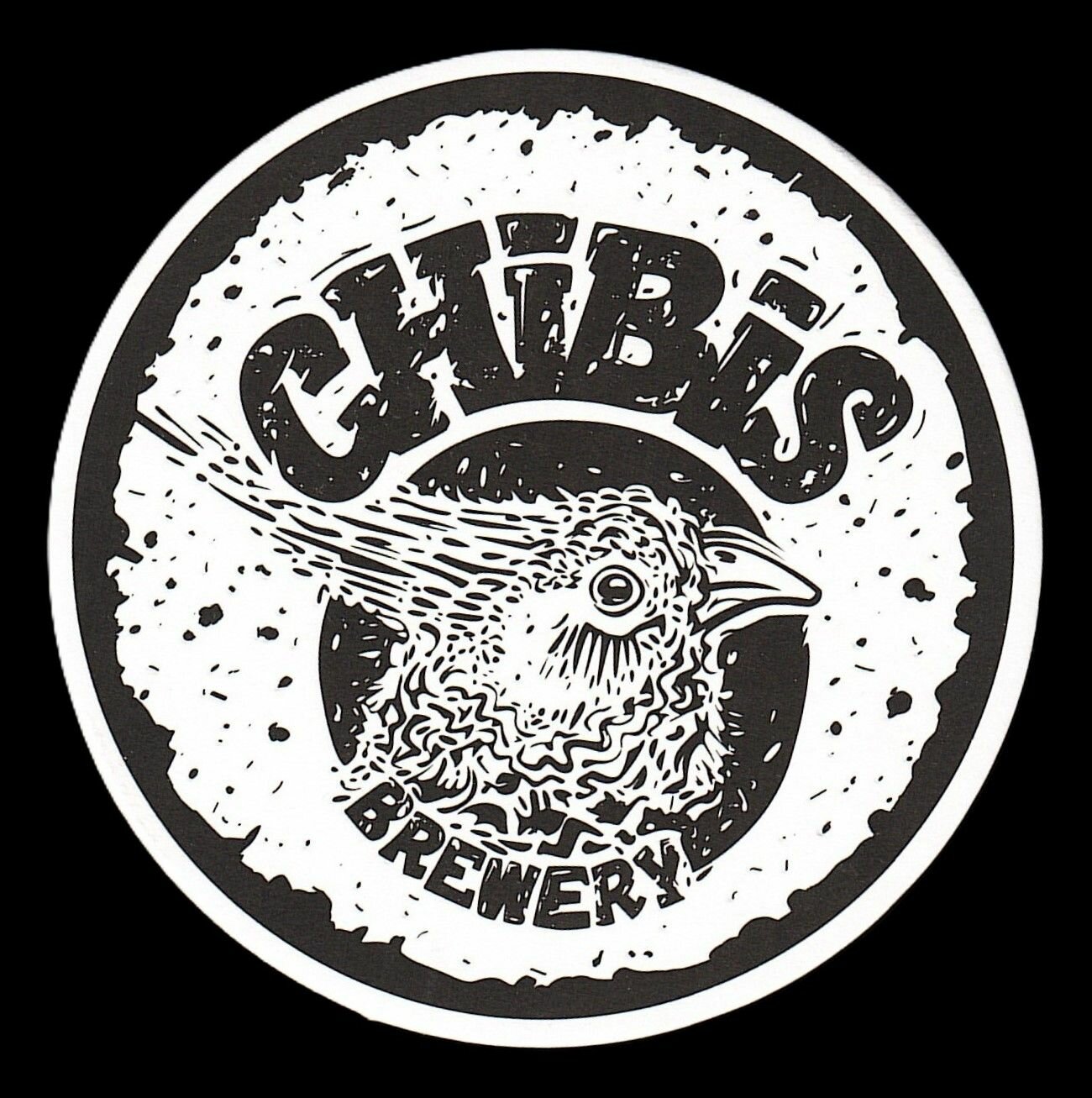 Бирдекель (костер) Chibis brewery (подставка под пивной бокал)