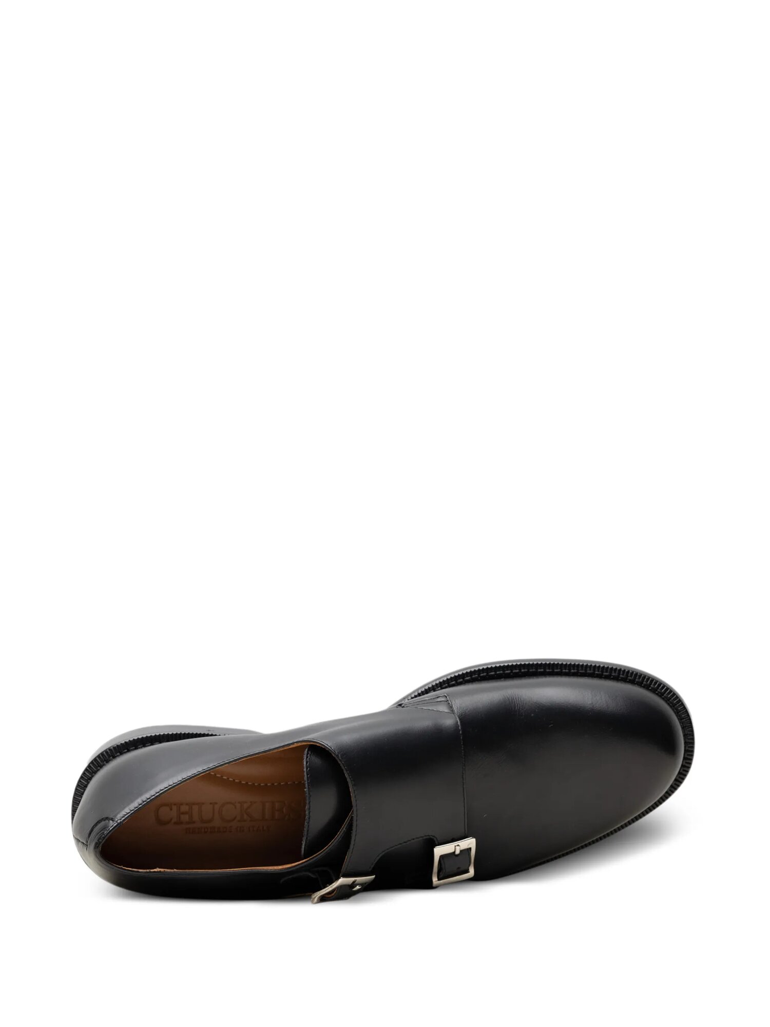 Туфли  Buckle-strap monk shoes, размер 42, black/black — фото 1