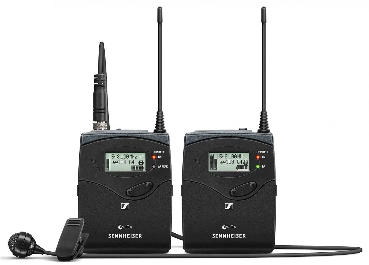 Аналоговая радиосистема с петличным микрофоном Sennheiser EW 122P G4-A