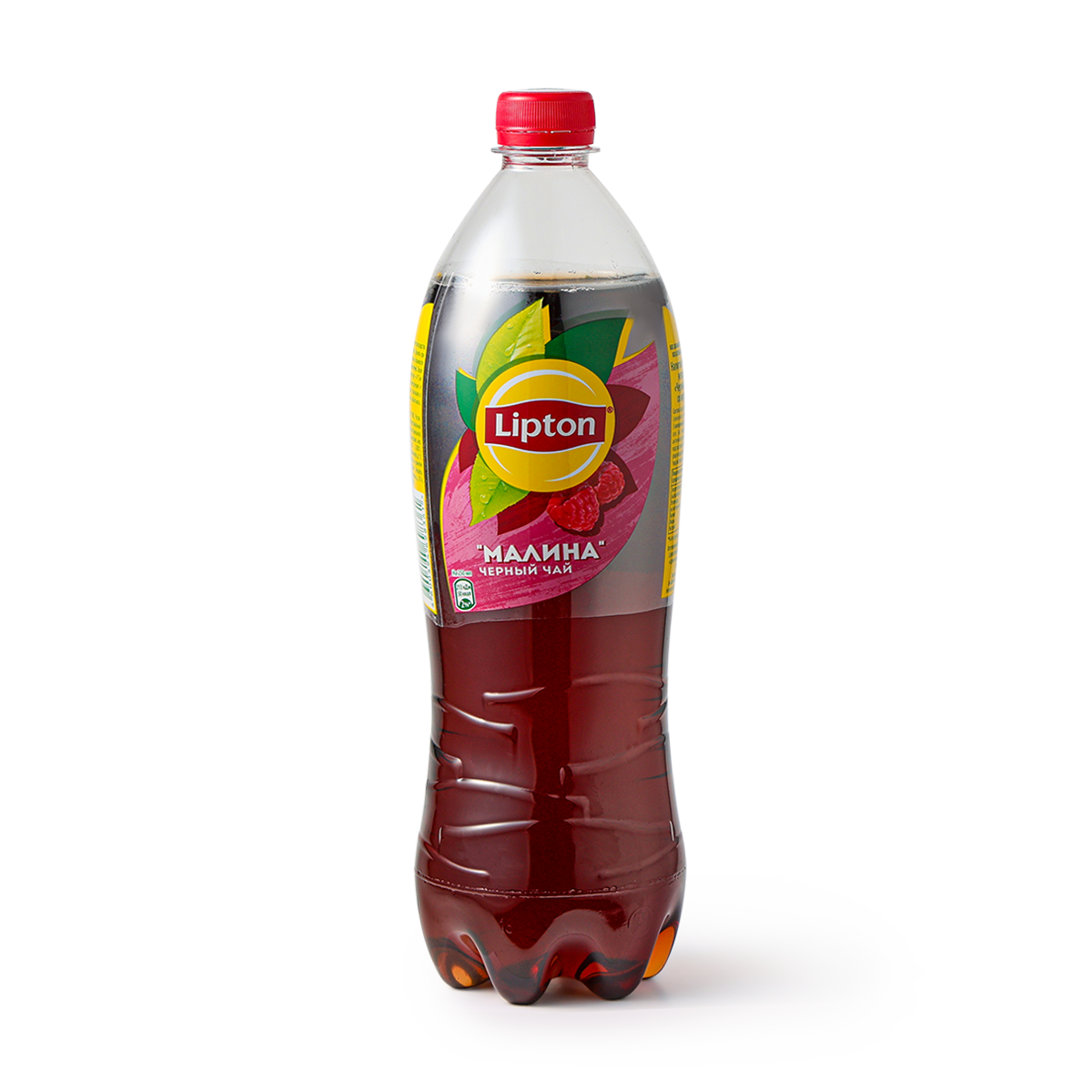 Чай Lipton "Малина", холодный, черный, в пластиковой бутылке, 1 л