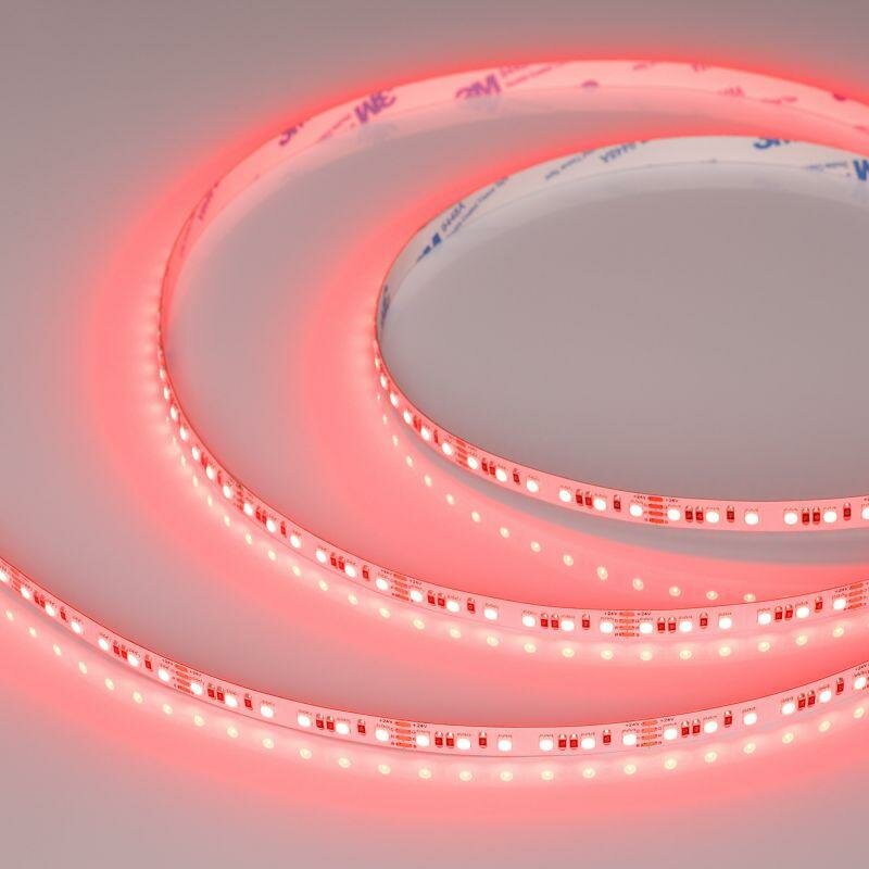 Лента светодиодная RT-A120-8mm 24V RGB 12Вт/м IP20 2835 (уп.5м) Arlight 042905