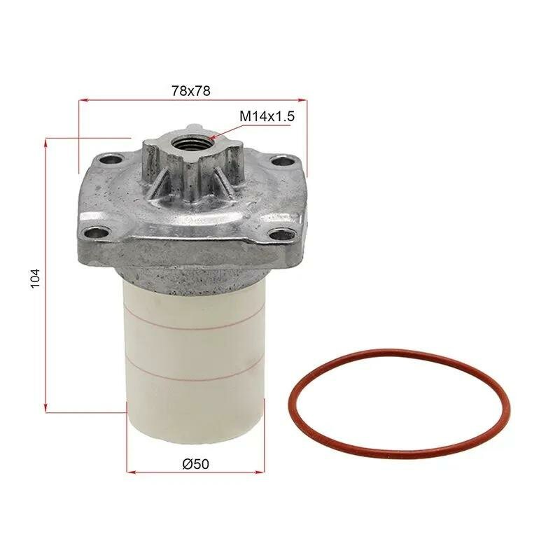 Фильтр топливный Mitsubishi Pajero Sport 08-17 / SAT ST-54-0021 Toyota Hiace 07-20
