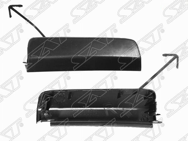 Заглушка под крюк SAT ST-83-0016 Toyota RAV4 XA50 18- спереди/ справа