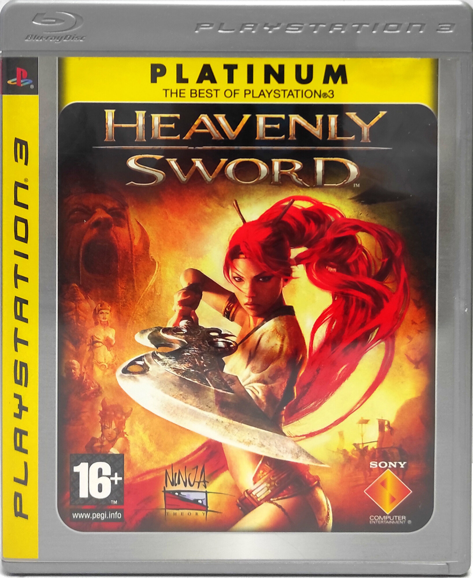 Heavenly Sword Английский язык BCES 00078 Видеоигра на диске PS3. Товар уцененный
