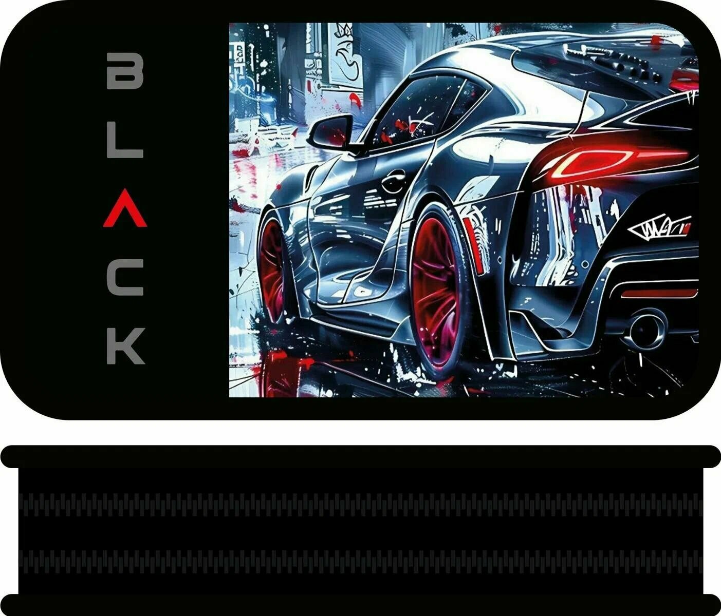 Пенал 2 отделения 190*110мм Black Car ПО-901