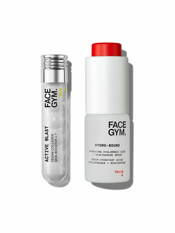 FACEGYM. Инновационный бустер с веганским коллагеном Active Blast Vegan Collagen, курс - 7 дней