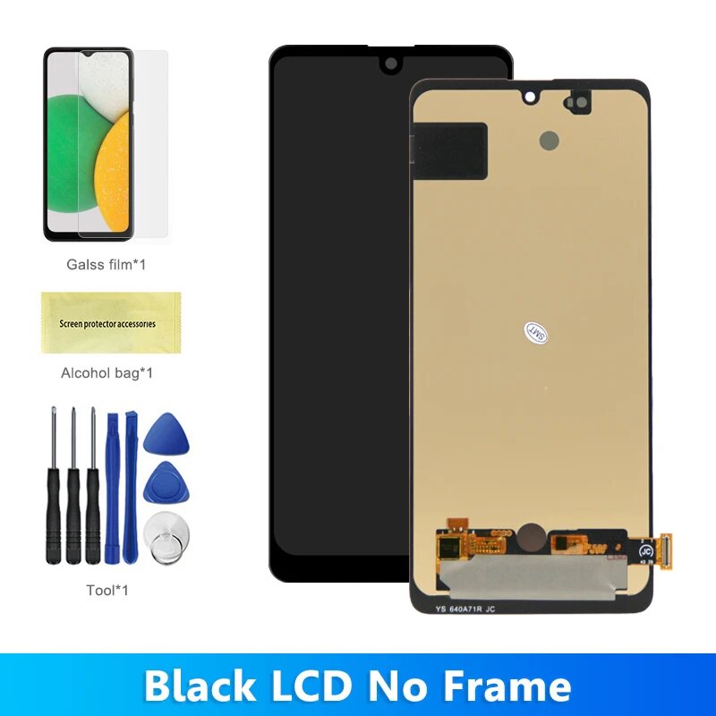 Дисплей Samsung A71 OLED No Frame в сборе