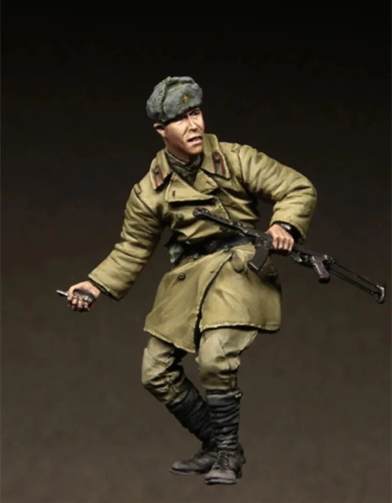 Набор моделей из резины Kit-C188 Русский пехотинец 1/35