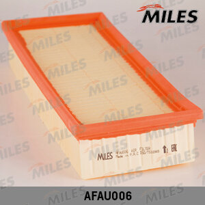 MILES Фильтр воздушный AUDI 80/100/VW PASSAT/GOLF/T3 1.5D-2.3 AFAU006 (FILTRON AP004, MANN C34109) AFAU006