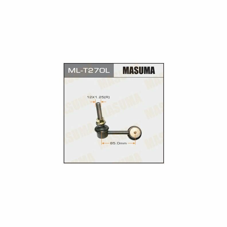 Стойка стабилизатора (линк) MASUMA front TOYOTA CROWN / GRS18#, GRS200 LH LEXUS GS200T 2015-2018, LEXUS GS250 2012-2015, LEXUS GS300 2005-2011, LEXUS GS350 2006-2015, LEXUS GS430 2005-2008, LEXUS GS45