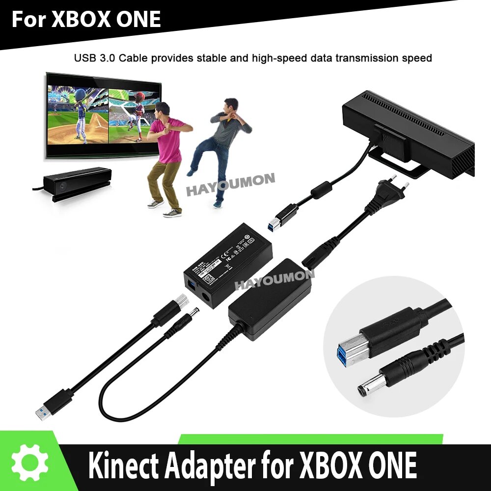 Адаптер питания Xbox One/One S/X EU Plug — фото 1